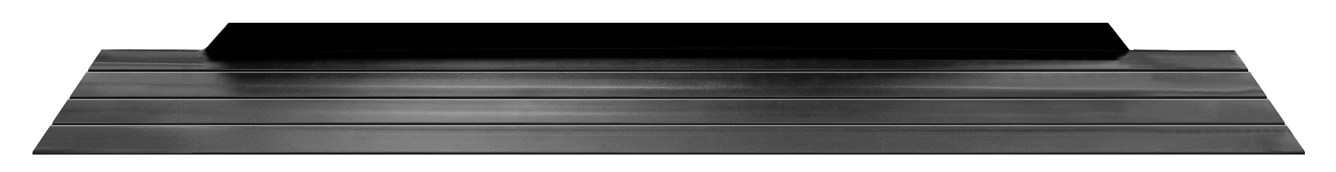 Magnetic Under Rack Panel for bypass airflow management